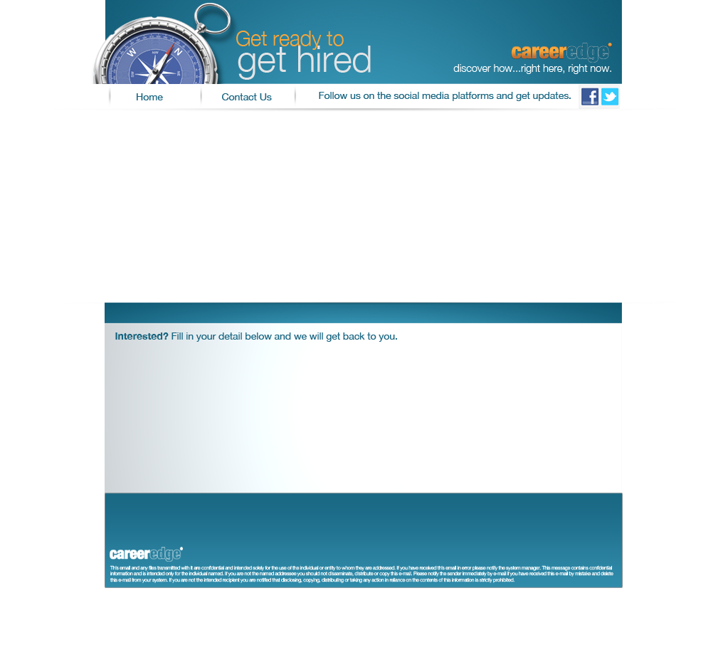 Welcome to CareerEdge Website